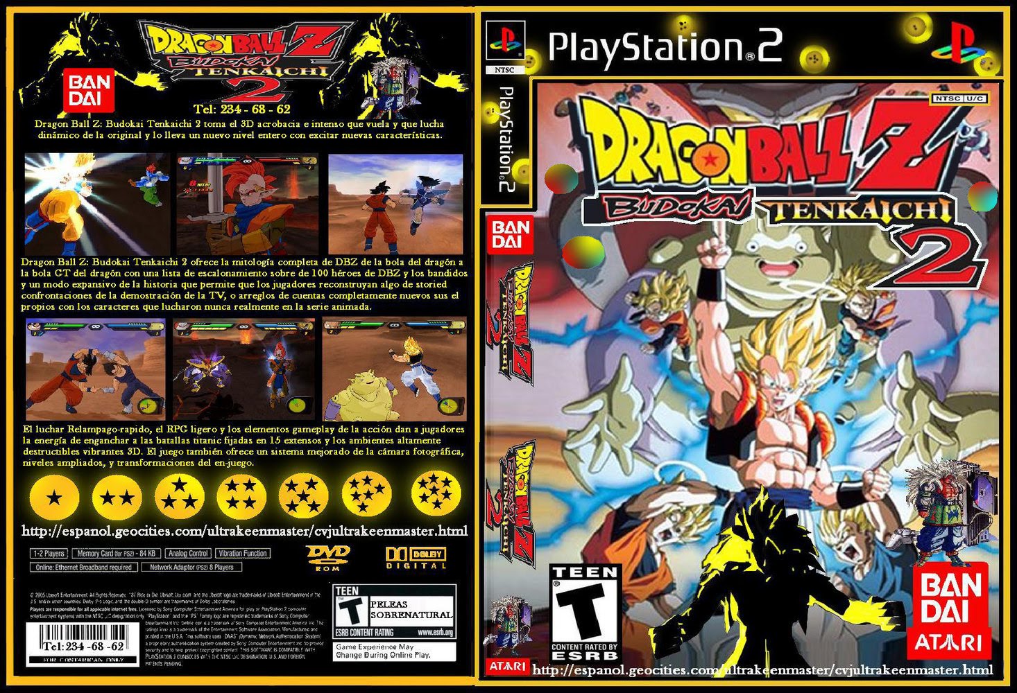 G3 Games: DRAGON BALL Z tenkaichi 2